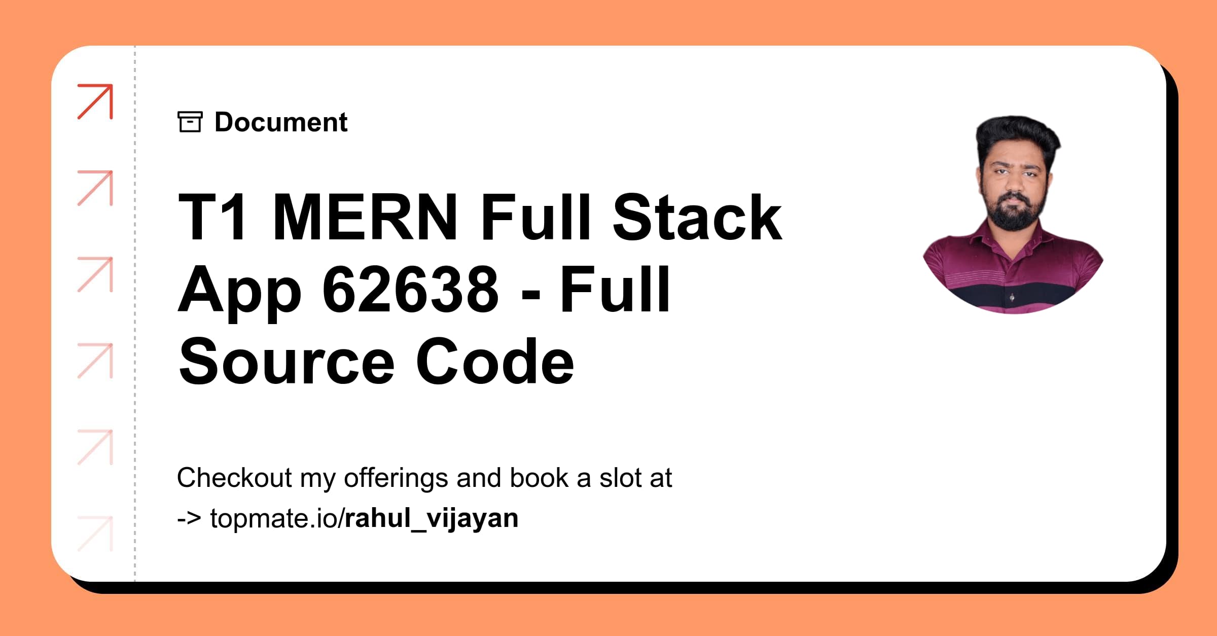 T1 MERN Full Stack App 62638 - Full Source Code with RAHUL VIJAYAN